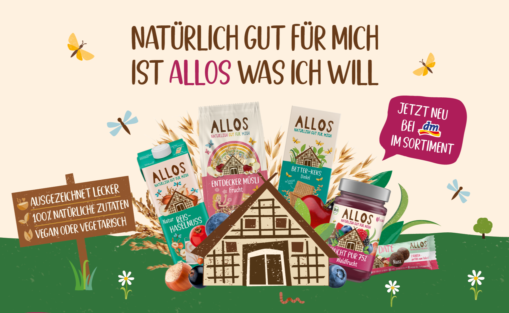 Ab sofort auch bei dm! - Allos